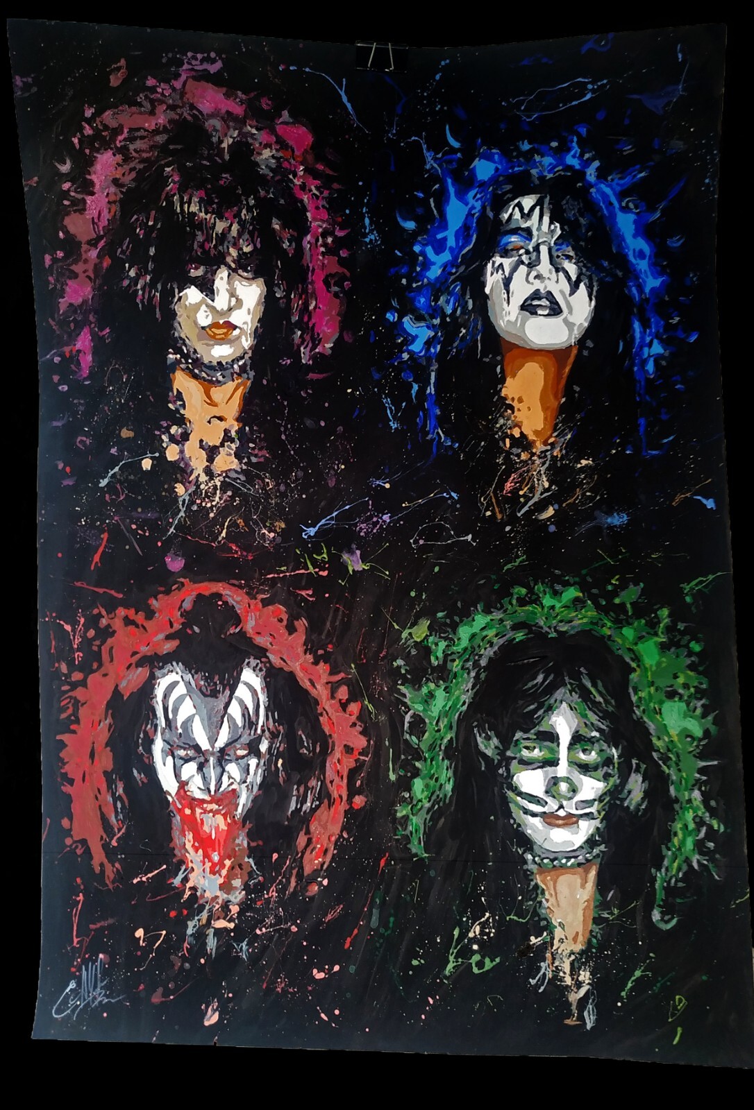 Kiss Band Art
