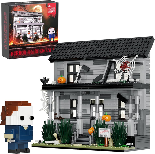 Horror Movie Halloween Building Blocks Set - 586 Pieces Collectible Toy ...