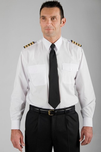 Pilots shirts AAC brand quality pilot shirt long sleeved | eBay