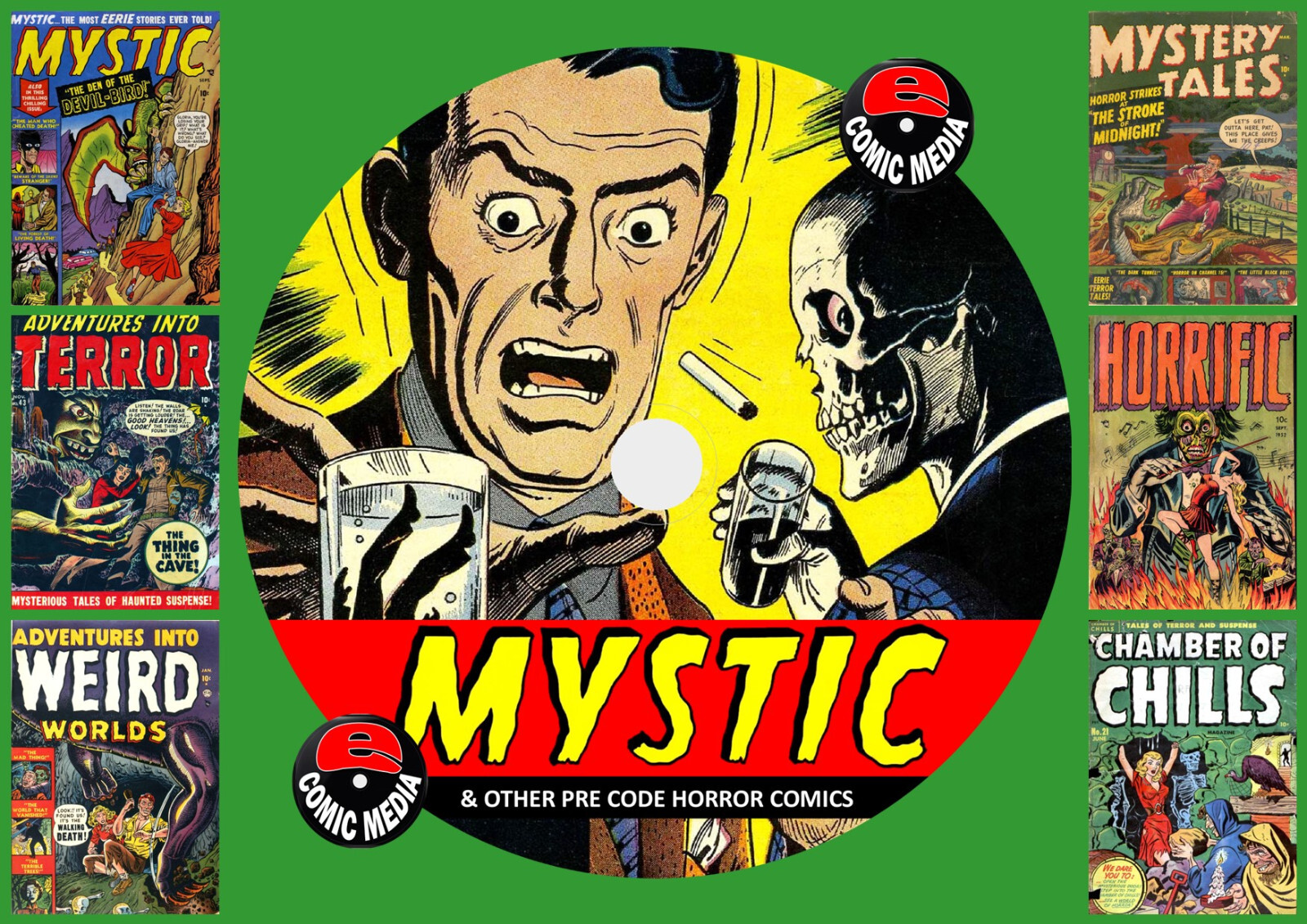 Mystic & Other Pre-Code Horror Comics On PC DVD Rom (CBR Format) | eBay