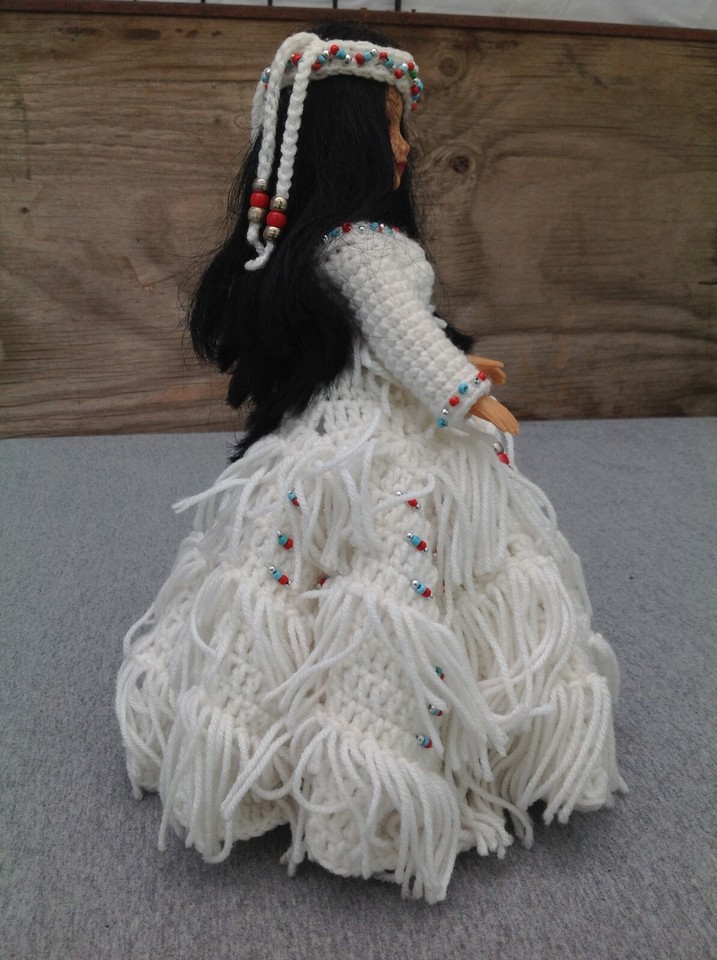 Fibre Craft 15" Native American Chief & Princess Dolls with Stands | eBay