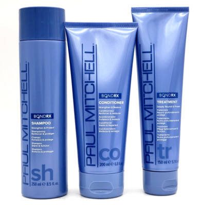Paul Mitchell Bond Rx Bond Shampoo 8.5 oz, Conditioner 6.8 oz ...
