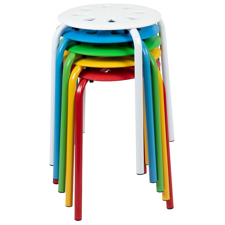 Classroom Stools 12 Pack Plastic Stack Stools Stacking Stools Classroom ...