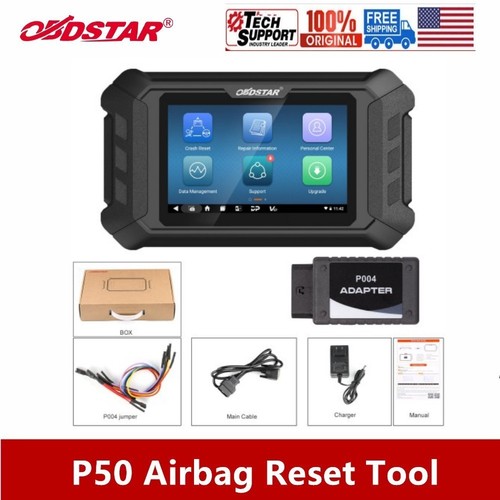 OBDSTAR P50 Reset Scan Tool Read & Erase DTC for 95 Brand &15200+ EC-U ...