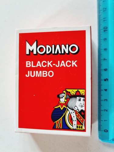 Cartes À Jouer Scellées Modiano Black-Jack Jumbo Originales Nouvelles ...