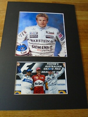 Kimi Raikkonen Mclaren F1 Genuine Signed Authentic Autograph - UACC ...