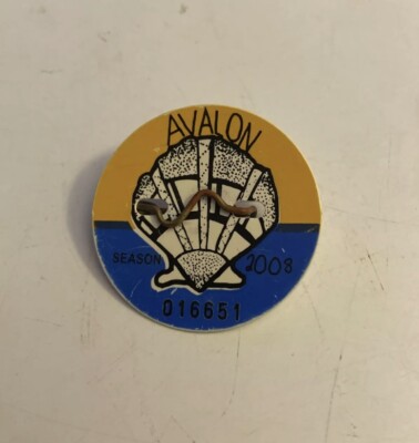 Rare 2008 Beach tag Avalon New Jersey | eBay