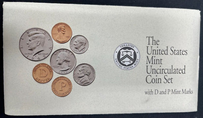 1992 Uncirculated Coin Set U.S Mint Original Government Packaging OGP ...