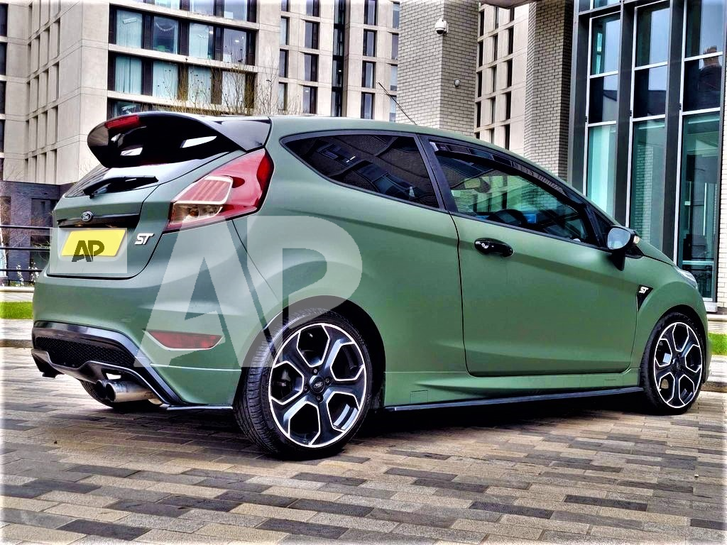 Ford Fiesta 'ST Look' Style MK7 MK7.5 Carbon Fibre Rear Boot Roof ...