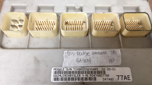 P04748077AE bcm body control module 2003 Dodge Caravan | eBay