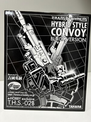 Transformers Ehobby Hybrid Style Convoy Optimus Prime Black Version THS ...