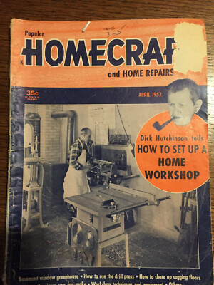 POPULAR HOMECRAFT MAGAZINE APRIL 1952 | eBay