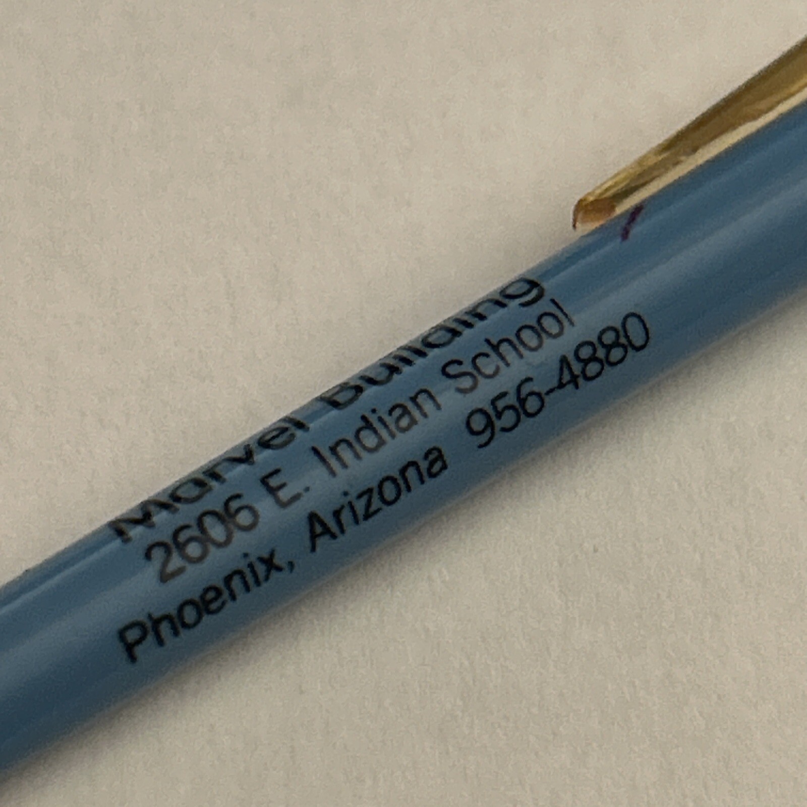 VTG Ballpoint Pen Jim Joyner Marvel Building Phoenix Arizona | eBay