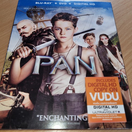 PAN (Blu-Ray DVD Digital HD Combo) w/ Cardboard Sleeve | eBay
