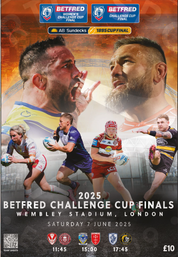BETFRED RUGBY LEAGUE CHALLENGE CUP FINAL 2025 Warrington v Hull KR ...