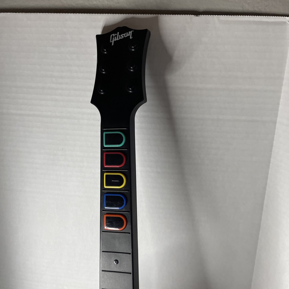 Guitar Hero Xbox 360 Red Gibson Les Paul Wireless Controller - Working ...