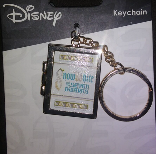 DISNEY SNOW SHITE AND THE SEVEN DWARFS BOOK LOCKET KEYCHAIN | eBay