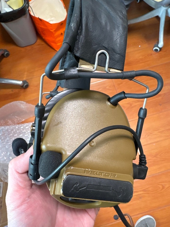3M Peltor ComTac 3 Hearing Defender Headset - Tan (With Gel Cups) | eBay