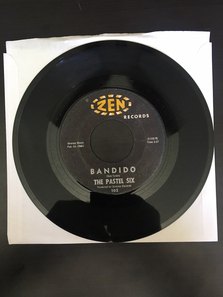 PASTEL SIX - CINNAMON CINDER (Z102) & THE MILKSHAKE (Z108) ZEN RECORDS ...