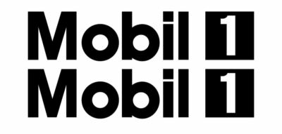 2x Mobil1 Mobil 1 Oil Logo Vinyl Sticker Decal 8" 12" 16" 20" 23" LARGE ...