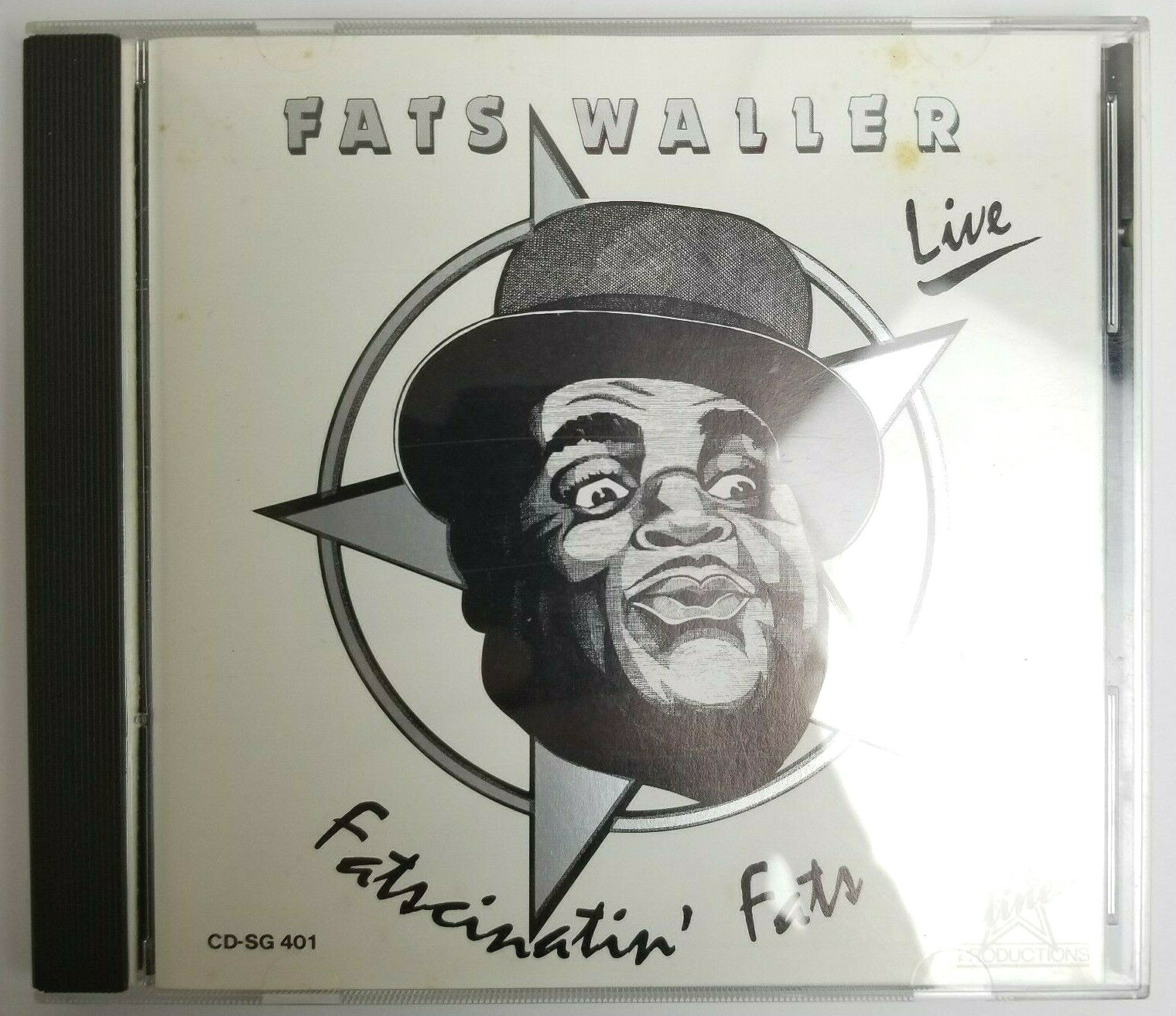 Fats Waller Live Fatscinatin' Fats CD Star Line Productions CD SG 401 ...