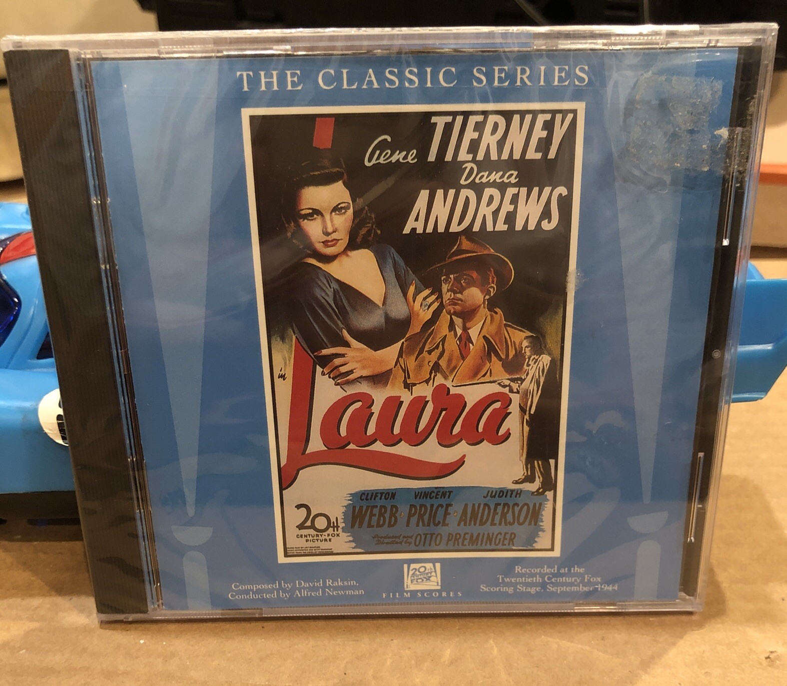 LAURA (Alfred Newman) & JANE EYRE (Bernard Herrmann) CD Soundtrack ...