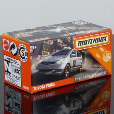 Matchbox Mattel 2020 Power Grabs 58/100 Toyota Prius Taxi BOXED SEALED ...