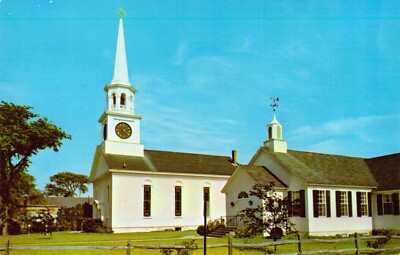 VTG Postcard Pilgrim Congregational Church, Cape Cod, Massachusetts ...