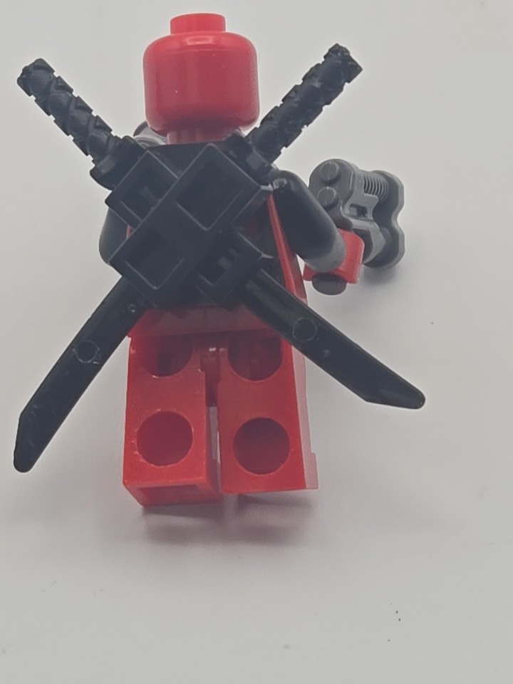 RARE Lego Deadpool Minifigure Marvel Wolverine's Chopper Showdown 6866 ...