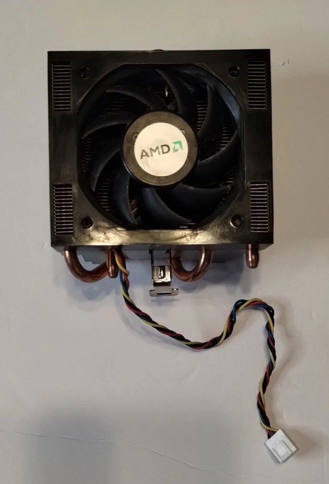 Vintage AMD AM3/AM2 CPU Cooler Fan Heatsink w/ Copper Base | eBay