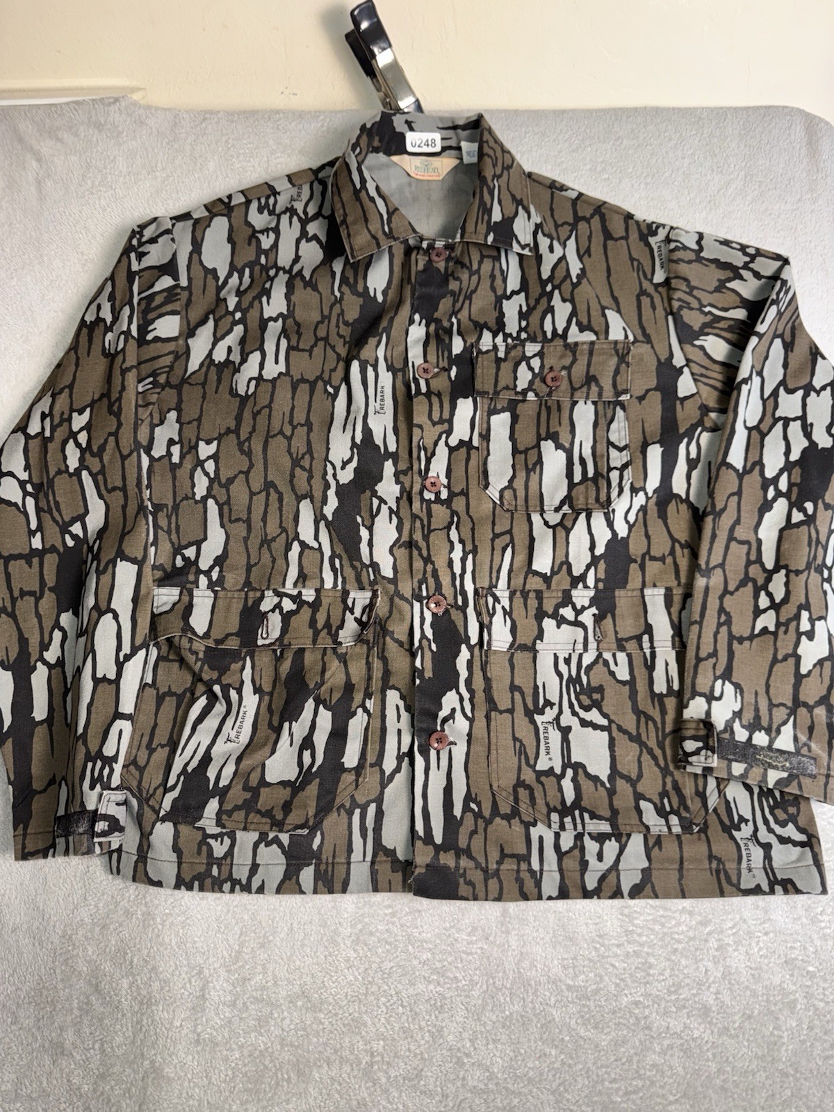 Vintage Redhead Bark Camouflage Pattern Field Jacket … - Gem