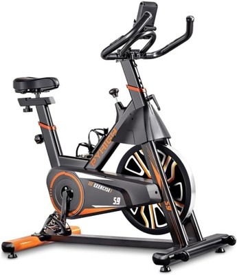 PYHIGH Magnetic Stationary Exercise Bike with LCD Monitor Cardio ...