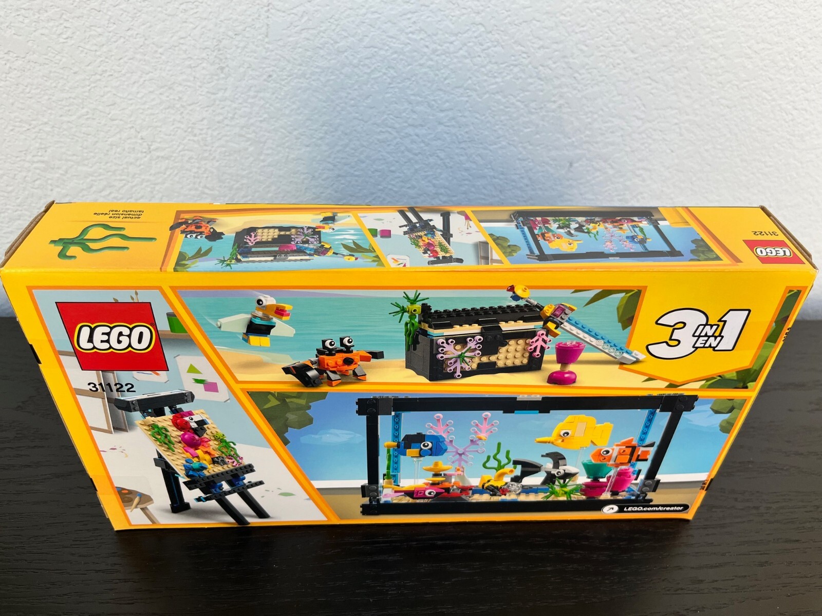 Lego Creator 3 in 1 Fish Tank (31122) NIB Sealed Retired 673419345002 ...
