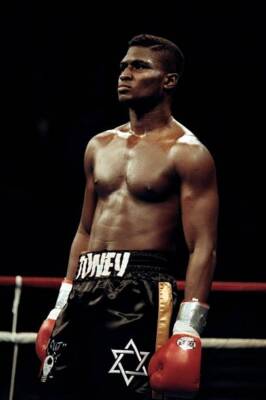 James Toney Looks On Against Dave Tiberi 2 Old Boxing Photo | eBay ...