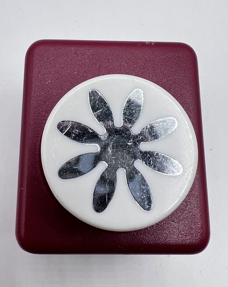 Emagination Scrapbooking Push Button Paper Punch Daisy 1 1/4" | eBay