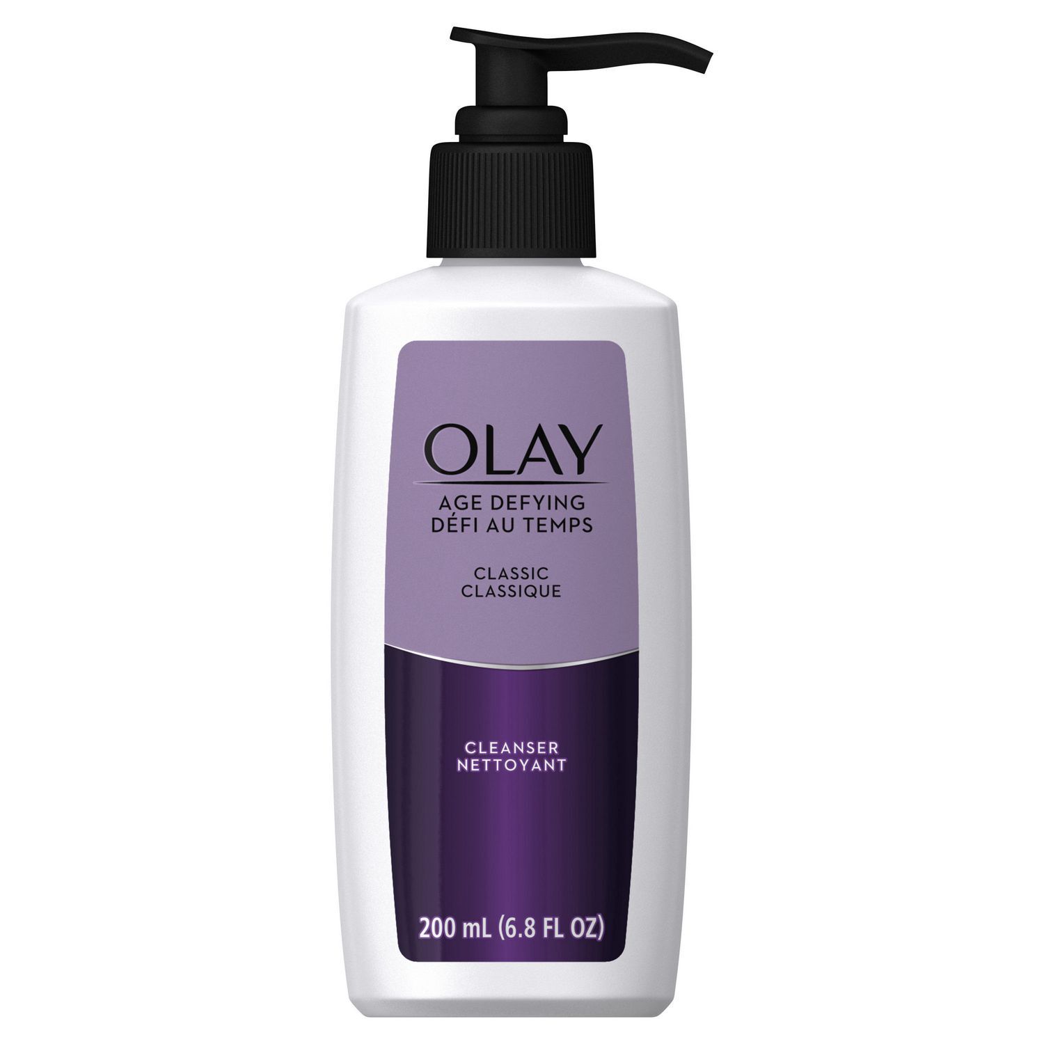 Olay Classic Facial Cleanser Age Defying Gently Exfoliate Skin Oil Free ...