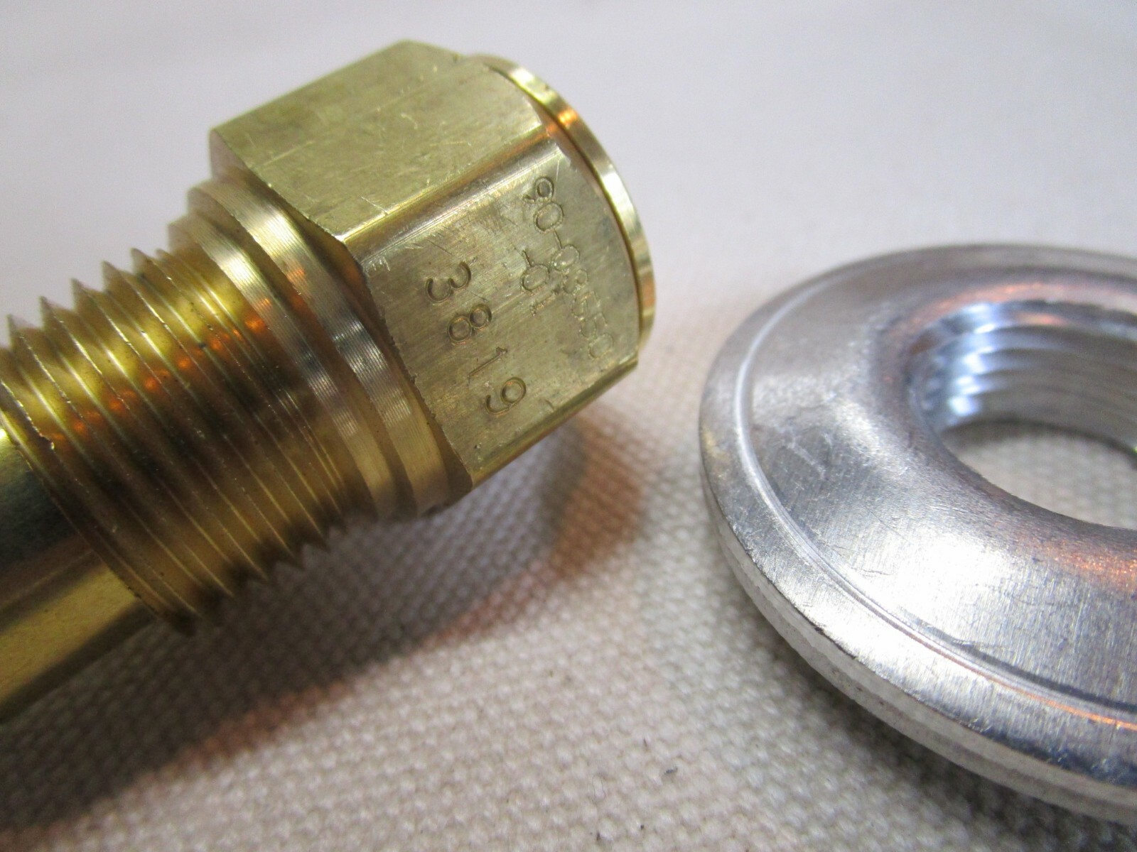 1/2 NPTF Brass Fuel Tank Safety Rollover VENT VALVE 1/4 ID Hose w ...