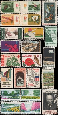 US #1365-1386 MNH 1969 commemorative year set of 22 stamps | eBay