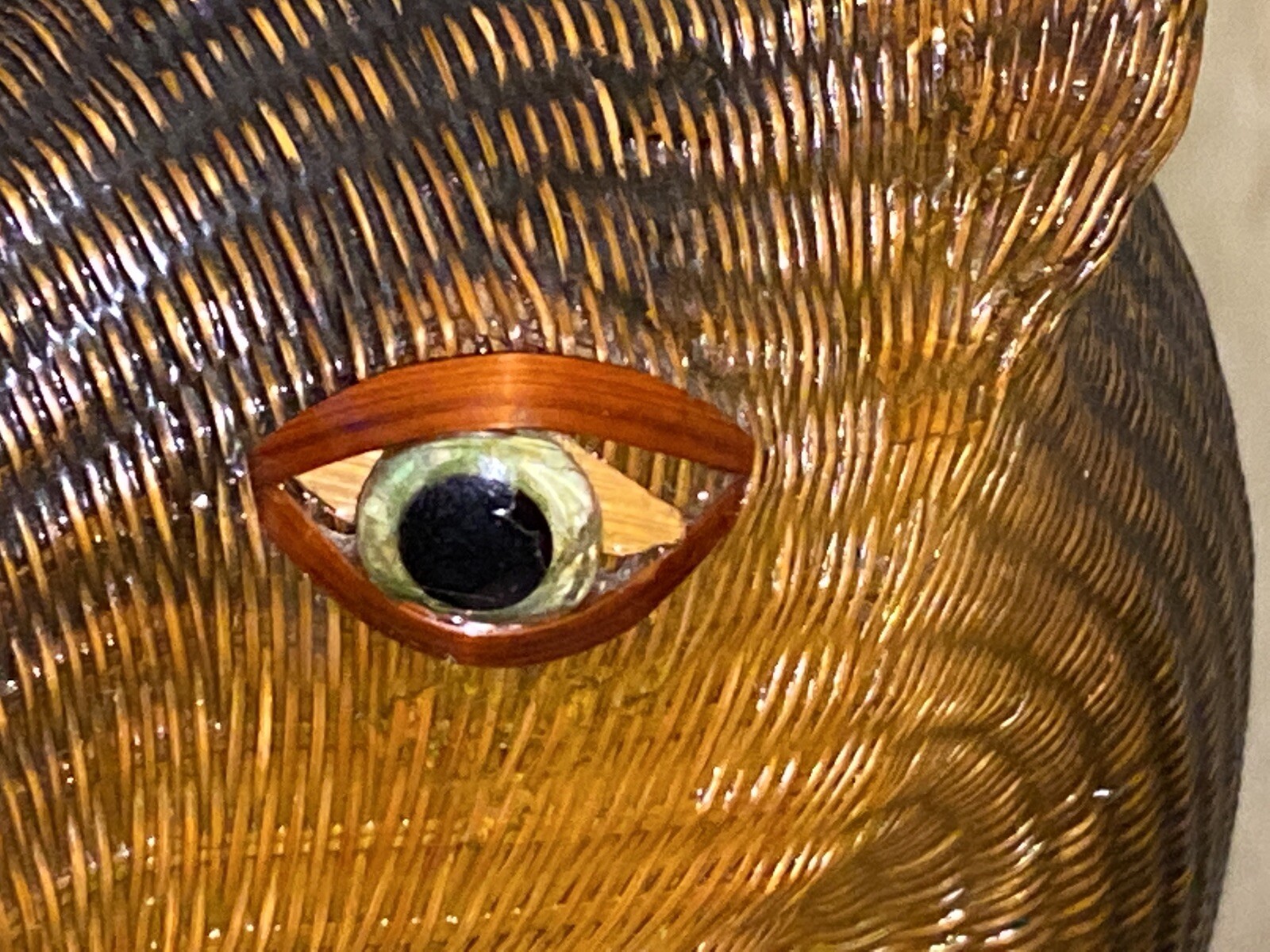 Vintage MCM Chinese SHANGHAI HANDICRAFTS Lidded Sitting Camel Basket ...