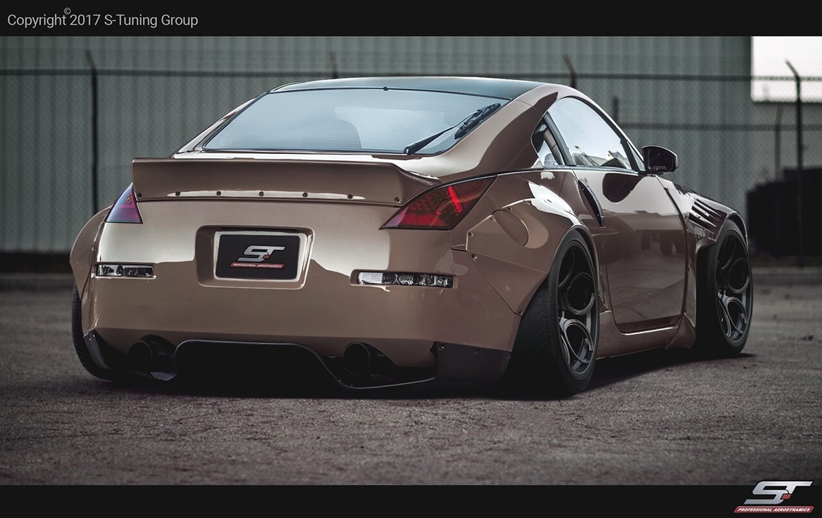 Nissan 350z Wide Body Kit