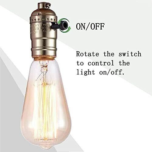 12 Pack E26 On/off Replacement Light Lamp Turn Switch Knobs. | eBay