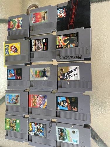 NES 15 Untested Games.untested System | eBay