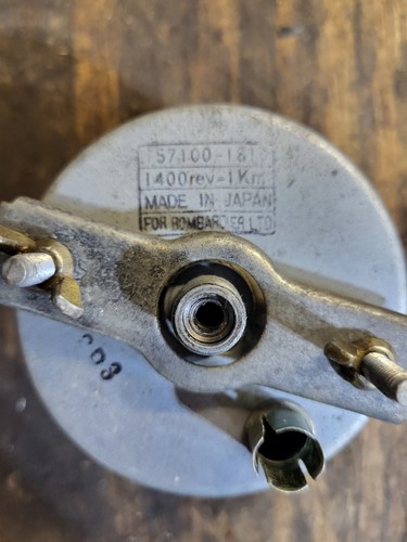 Vintage Skidoo Snowmobile Formula Plus Mx Mach Orange Face Speedometer ...