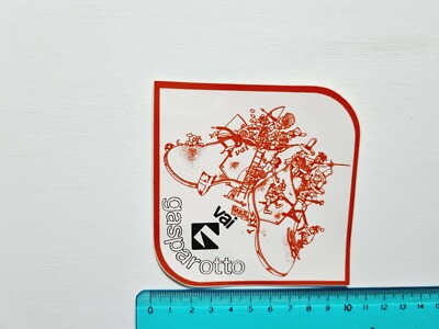 Adhesive Vai Gaffney Shoes Sticker Autocollant Vintage 80s Original OEM ...