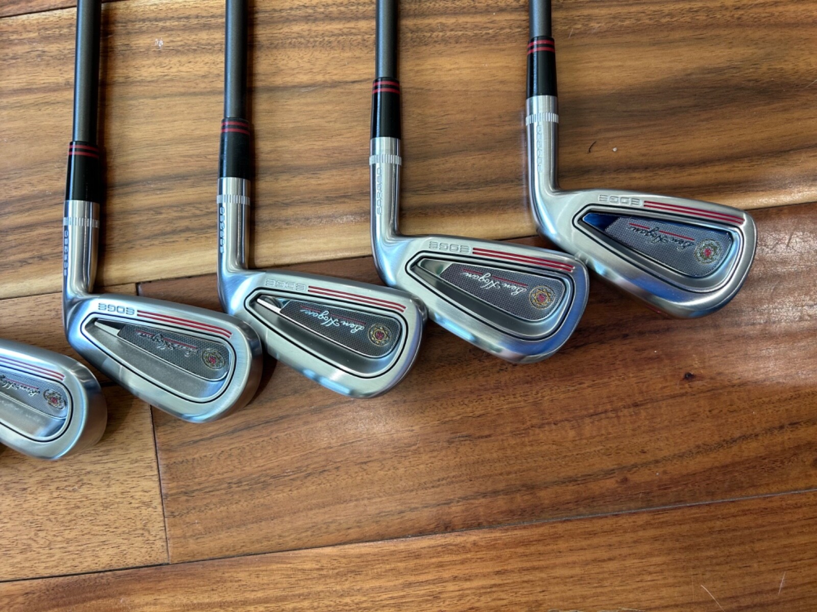Ben Hogan Edge Irons + wedge set , RH Graphite ,stiff , -1 flat , .5 ...