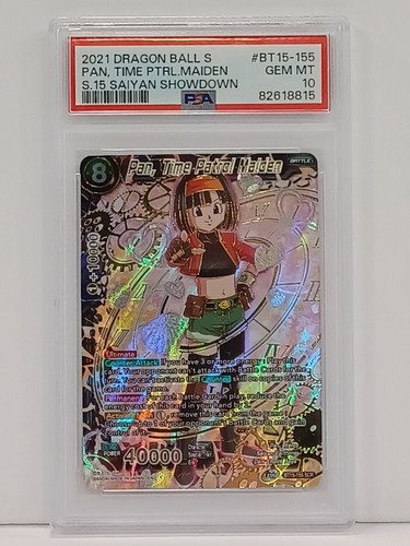 Pan, Time Patrol Maiden BT15-155 SCR GEM MINT Dragon Ball Super TCG ...
