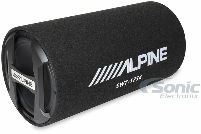 Alpine SWT-12S4 Car Audio 12" Subwoofer Enclosure - Black for sale ...