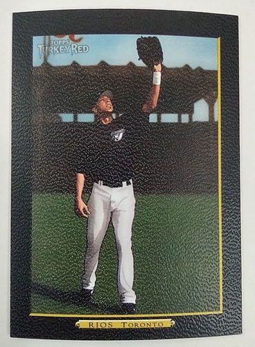 2006 Topps Turkey Red Black #537 Alex Rios Toronto Blue Jays | eBay