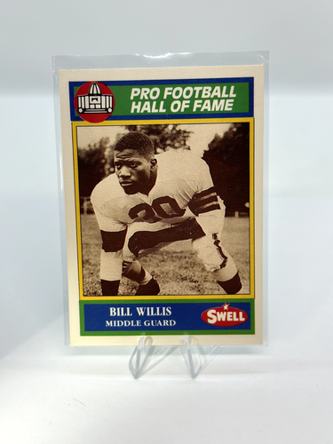 1990 Swell Pro Football Hall of Fame Bill Willis #103 | eBay