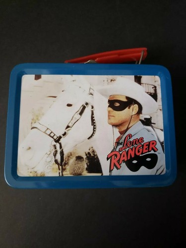 VTG 97 The Lone Ranger Metal Mini Lunch Box Tin Box Company Rare ...